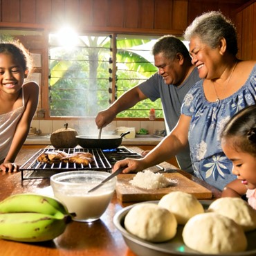 AI Feast Face-Off: Samoan Pork Feast Showdown! The Backpacker vs. The ...