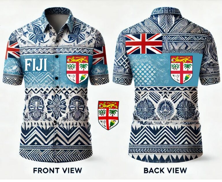 Stand Out on Fiji Day: This Stylish Shirt Celebrates Culture and Unity ...