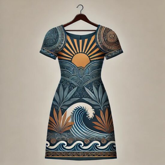 Making Waves in Style: Nauru’s Powerful Climate Action Dress Debuts at ...