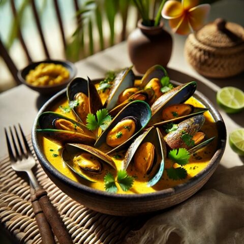 Shell’s Kitchen with Chef Garden Clam’Sea: Coconut Curry Mussels – Creamy and Spicy - Pacific ...