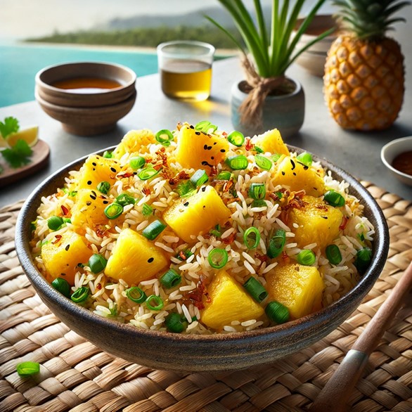Shell’s Kitchen with Chef Garden Clam’Sea: Pineapple and Ginger Stir ...