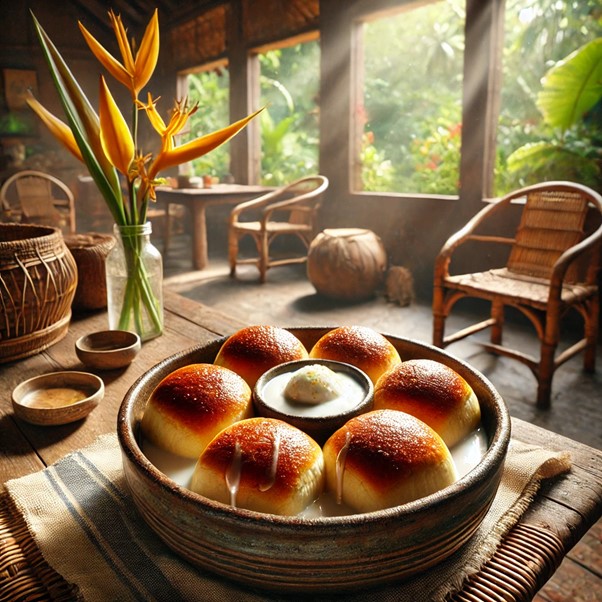 Shell’s Kitchen with Chef Garden Clam’Sea: Banana Pani Popo – Sweet ...