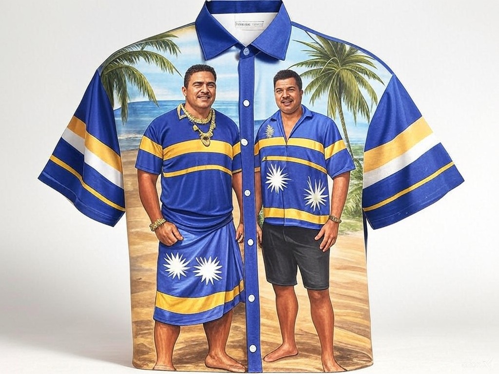 AI Fashion Spotlight: Celebrate Nauruan Independence with This Bold and ...